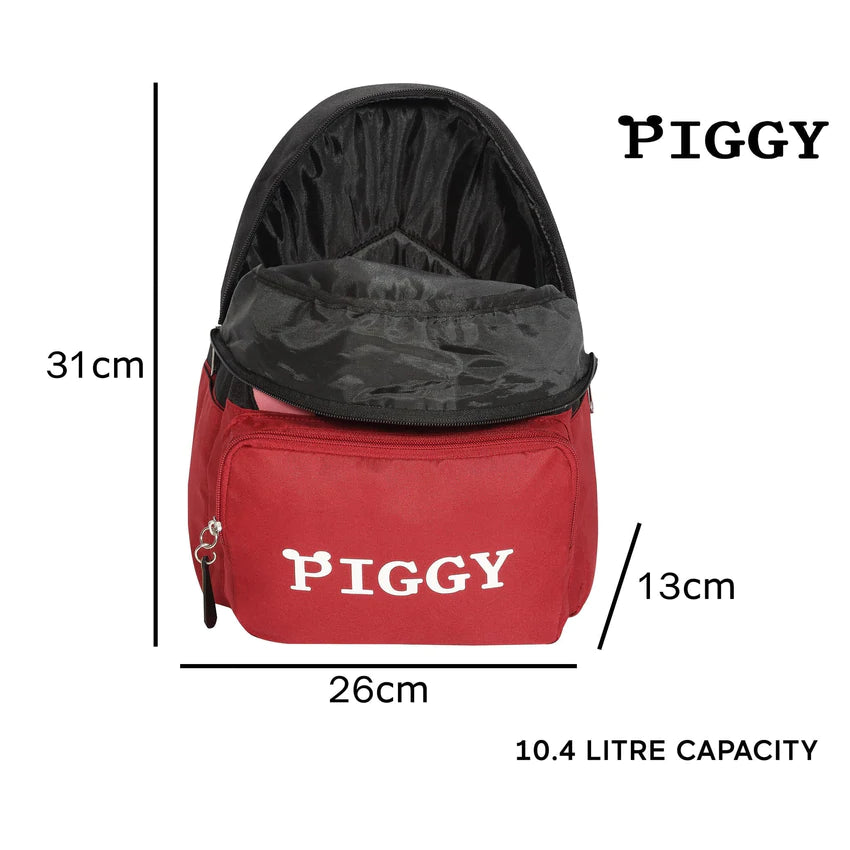 PIGGY Official Store - PIGGY - Piggy Face Backpack (School Bag w ...