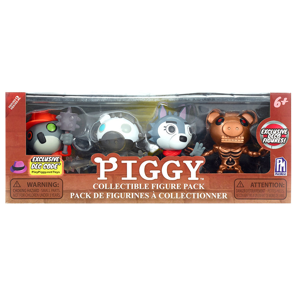 PIGGY Official Store - PIGGY - Minifigure 4-Pack (3” EXCLUSIVE Figures ...